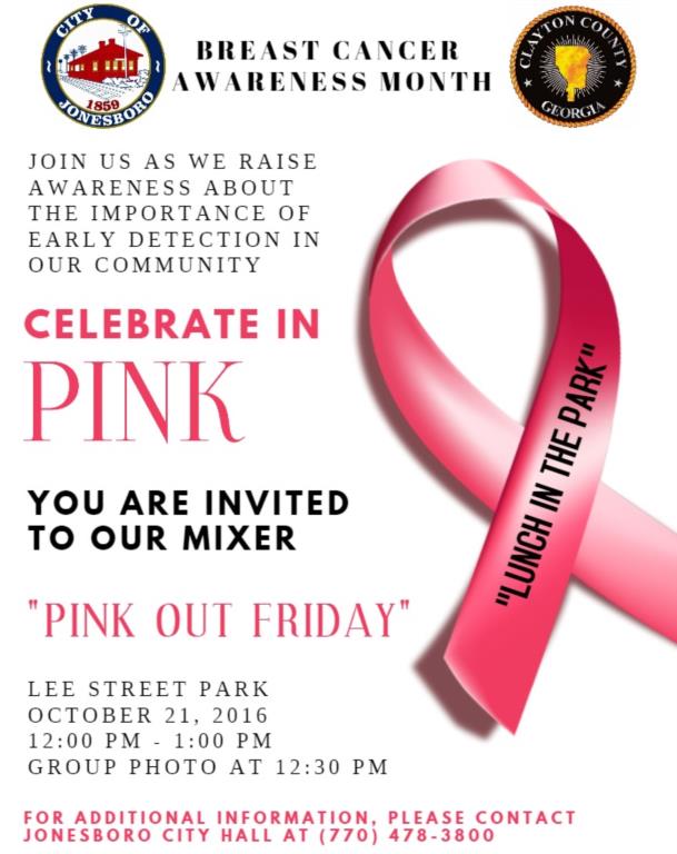 Jonesboro, GA - Pink Out Friday
